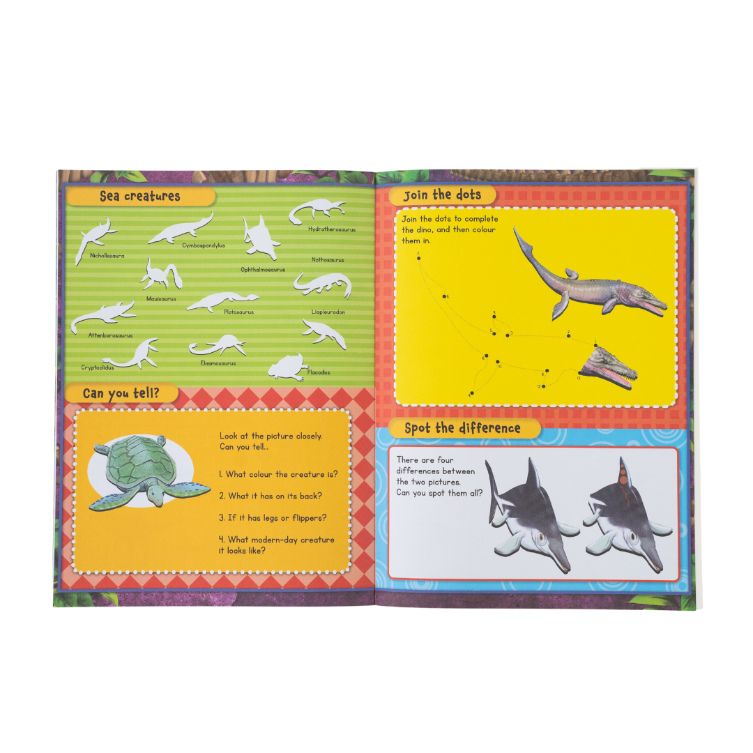 My Book of 100 Stickers: Dinosaur – Auckland Zoo