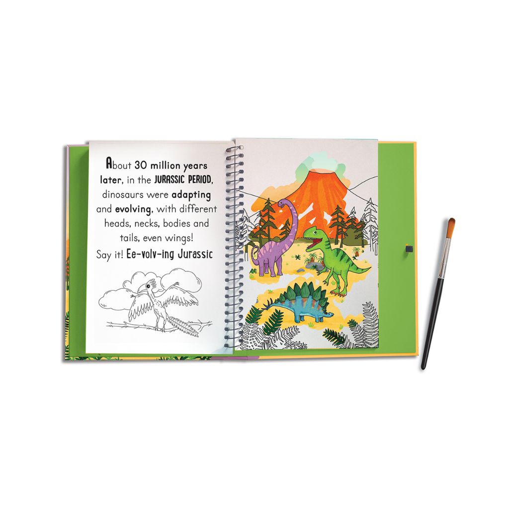 Magic Water Colouring: Dinosaurs – Auckland Zoo